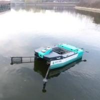 China 2m/S Unmanned River Cleaning Boat Electric Thruster Multi Stage Operation Mode for sale