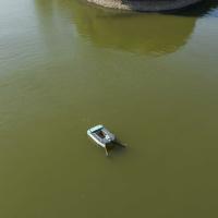 China Aluminum Alloy Unmanned River Cleaning Boat 8h Battery Life 2m/S for sale