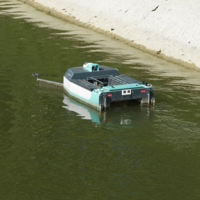 China Electric Thruster River Cleaning Boat Radar SLAM Image Recognition for sale