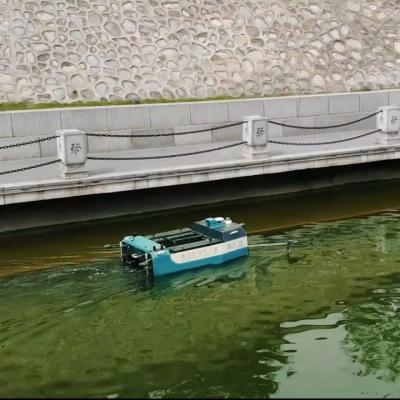 China PAD Control Multipurpose River Cleaning Boat Aluminum Alloy Hull for sale