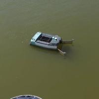China Multipurpose Aluminum Alloy River Cleaning Boat 50KG Rated Load 2750 X 1660 X 1050 for sale
