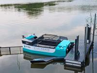 China 50KG Rated Load Unmanned River Cleaning Boat Mounted Millimeter Wave Radar for sale