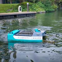 China Remote Control ORCAUBOAT River Cleaning Boat Urban Rivers Trash Robot SMURF20 for sale