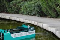 China USV Water Pollution Monitoring RC Boat For Lake Weeds Cleaning 50KG Load for sale