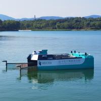 China Self Charging Unmanned Survey Boat Intelligent Hydrographic Survey USV for sale