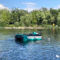 China Small Unmanned Survey Boat Unmanned Surface Vehicle With Radar Sensors 1.4m/S for sale