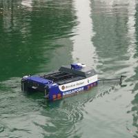 China Small Electric Thruster Pond Maintenance Boat Lake Weed Harvester SMURF20 for sale
