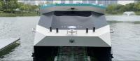 China TITAN USV Robot Water Grass Cutting Boat For Intelligent Route Planning for sale