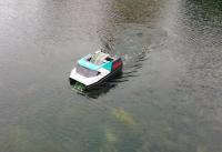 China Small Remote Control USV Boat Water Pollution Monitoring RC Boat With 100kg Load for sale