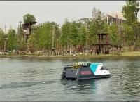 China AI Object Recognition Lake Water Grass Cutter Boat USV  For Water Harvesting IP55 for sale