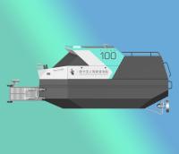 China Urban Rivers RC ASV USV Boat For Water Garbage Cleaning for sale