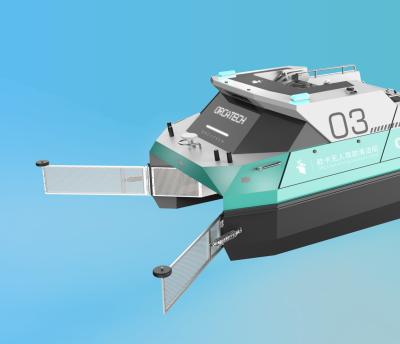 China Aluminum Unmanned Surface Vessel Autonomous Boats USV With Radar Sensor for sale