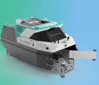 China USV Hydrographic Lake Water Grass Cutting Boat With Extension Arm 2 Thrusters for sale