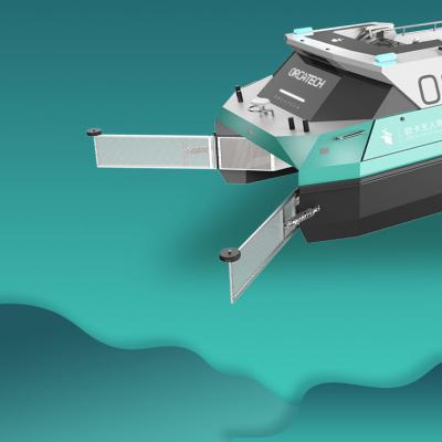 China Image Identification Autonomous Surface Vessel Cleaning Boat For Inland River survey IP55 for sale