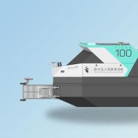 China Autopilot Eco Garbage Cleaning Boat High Speed Wee Doo Boats 1.5m/s With 2 Thrusters for sale