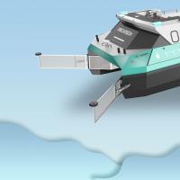 China High Speed Pond Maintenance Boat Autonomous Surface Vehicles ASV 1.5m/S for sale