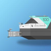 China ORCAUBOAT Small Unmanned Surface Vehicle Garbage Cleaning Boat For Water Quality Detection for sale