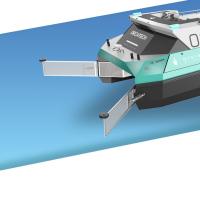China ORCAUBOAT Alum USV Unmanned Surface Vehicle Boat for Water Quality Testing for sale