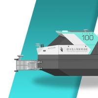 China Unmanned Garbage Cleaning Boat Hydrographic Survey USV Ship TITAN for sale