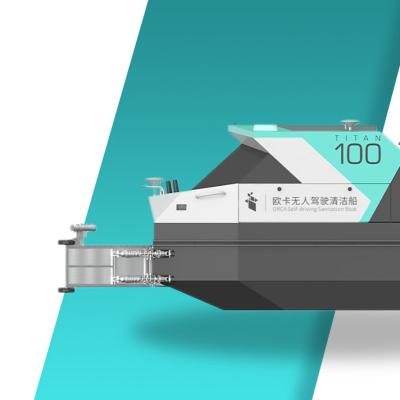 China Unmanned Garbage Cleaning Boat Hydrographic Survey USV Ship TITAN for sale