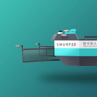 China PAD Control Autonomous Surface Vehicles SMURF 20 Unmanned Surveying Vessels USV for sale