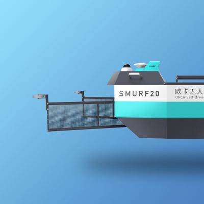 China PAD Control Hydrographic USV Unmanned Surface Vehicle SMURF For Lake Cleaning for sale