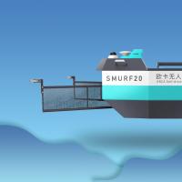 China Image Recognition Hydrographic Surveying Boats USV 2.51*1.56*1.05m For Water Quality Monitoring for sale