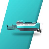 China Unmanned Urban River Cleaning Boat Robot Aluminum Alloy Water Weed Harvester for sale