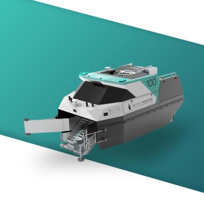 China Fully Automatic TITAN100 Unmanned Watercraft For Inland River Cleaning for sale