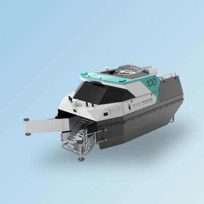China Intelligent ASV USV Unmanned Surface Vessels Pond Water Grass Harvester For Water Cleaning for sale