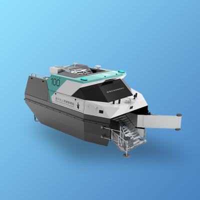 China TITAN USV Robot Water Grass Cutting Boat For Intelligent Route Planning for sale