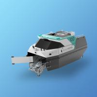 China USV Hydrographic Lake Water Grass Cutting Boat With Extension Arm 2 Thrusters for sale