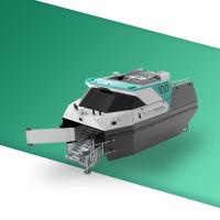 China PAD Controlled Unmanned Watercraft IP55 Water Grass Removal Boat for sale