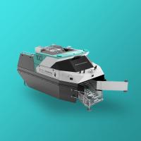 China PAD Water Surface Cleaning Robot Boat For Water Grass Harvesting Orcauboat 15kg Capacity for sale