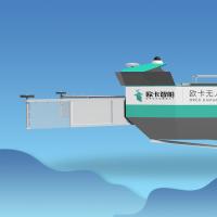 China Surveying Water Quality Monitoring Driverless Boat Waterweed Harvesting for sale