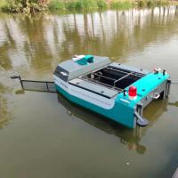China Hydrographic Surveying Driverless Boat Unmanned Cleaning Intelligent Inspection for sale