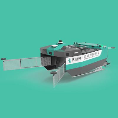 China 1.4m/S Driverless Hydrographic Survey Boat Intelligent Inspection Cleaning 11.5 Acres for sale