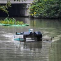 China Hydrographic Surveying Driverless Boat Unmanned Cleaning Intelligent Inspection for sale