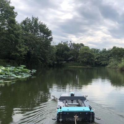 China SMURF Waterproof Unmanned River Cleaning Boat 1.4m/S With Bluetooth Audio for sale