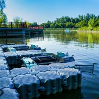 China SMURF Remote Calling Unmanned River Cleaning Boat 2m/S Speeded for sale