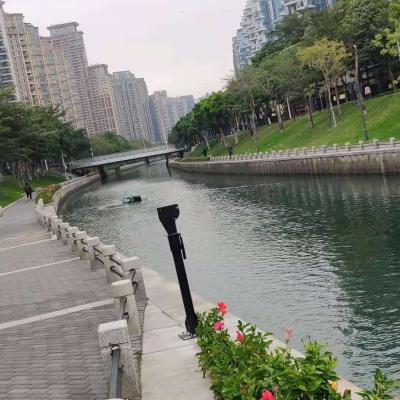 China Waterproof Unmanned River Cleaning Boat Aluminum Alloy Hull 24h Online for sale