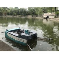 China Aluminum Alloy River Cleaning Boat Driverless 1.4m/S Working Speed for sale
