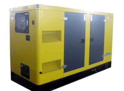 China 64kW 80kVA DCEC Diesel Generator Set 50°C Radiator Low Noise 75dB for sale