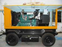 China 100kVA trailer DCEC Power Diesel Generator Set for sale