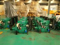 China 30kw 40hp 1500rpm Water Cooled Diesel Engine with Clutch and Belt Pulley for Straw Crusher for sale