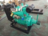 China 60kw 80hp 2000rpm Water Cooled Diesel Engine with Clutch and Belt Pulley for Stationary Power for sale