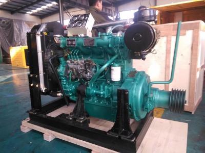 China Weifang Diesel Engine R4110ZLP 75kw 100hp 2000rpm with Clutch and Belt Pulley for Stationary Power for sale