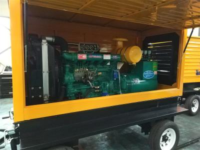 China Weifang 80KW 100KVA Trailer Diesel Generator Set HX6105AZLD 400V 50Hz for sale