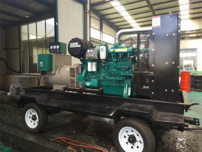 China Weichai 240kW 300kVA Trailer Diesel Generator Set WP10D320E200 400V 50Hz for sale