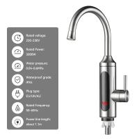 China Stainless Steel Instant Water Heater Hot And Cold Water Tap For Kitchen Sink for sale